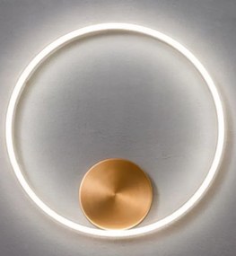 Redo Nástěnné/stropní LED svítidlo ORBIT ø 60 cm, 3000K Barva: Černá, Stmívání, řízení: TRIAC