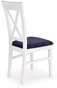 Jídelní židle Bergem bílo-šedá