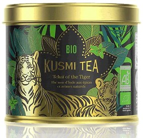 Kusmi Tea Sypaný černý čaj Tchai of the Tiger Bio, kovová dóza 100 g 21685A1070