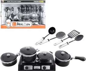ORION Kuchyňský set nádobí s vařičem / plast / od 3 let / 42x26,5x10 c
