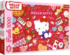 TREFL PUZZLE Hello Kitty 68x48cm skládačka 1000 dílků tr10920
