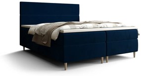 Čalouněná postel FLO + topper, 180x200, itaka 11