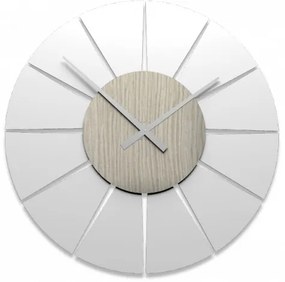 Designové hodiny 10-326 CalleaDesign Extreme L 100cm (více barevných variant) Barva terracotta(cihlová)-24 Dýha wenge - 89