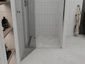 Mexen Roma sprchové dveře otevírací 110 cm, transparentní, chrom - 854-110-000-01-00