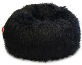 BeanBag Sedací vak Shaggy Black