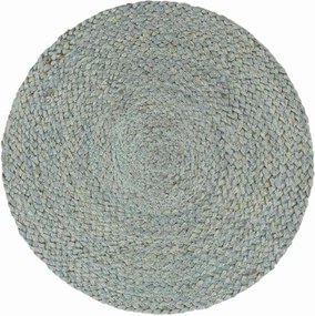 Prostírání 4 ks olivově zelené 38 cm kulaté juta 133840
