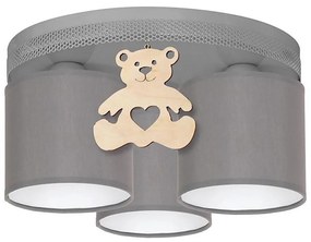 Dětské stropní svítidlo BEAR 3xE27/60W/230V