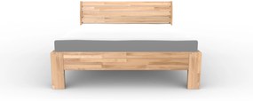 Masivní postel WALTZ - Solwo Design Dřevo a odstín oleje: BUK Cink - Olej odstín BO103, Rozměr spací plochy: 180x200