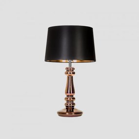 4concepts Designová stolní lampa PETIT TRIANON COPPER Barva: Černo-měděná