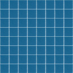 Hisbalit Skleněná mozaika modrá Mozaika 240B LESK 4x4  4x4 (32x32) cm - 40240BLH