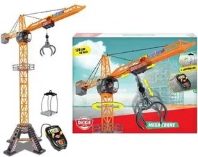 Dickie RC Jeřáb Mega Crane 120 cm na kabel / RC model jeřábu / od 3 le