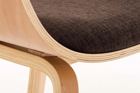 Bhm germany Jídelní židle Kingston, textil, přírodní / hnědá