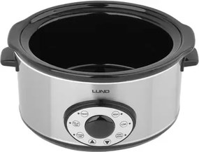 Lund Pomalý hrnec 4,5 l / Pomalý hrnec / 280 W / keramická mísa / nere