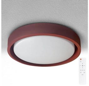 Brilagi -LED Stmív. svítidlo MATTEO LED/48W/230V 3000-6500K pr. 41 cm červená+DO