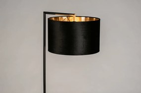 Stojací designová lampa Pallas Black and Gold