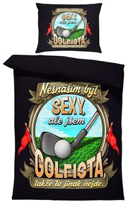 Povlečení Sexy golfista (Rozměr : 1x140/200 + 1x90/70)