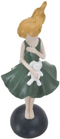 Figurka Statuetta Dolly C/Coniglietto 11,5 x 10 x 33,5 cm