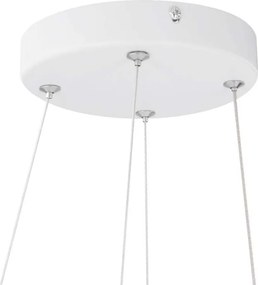 LED stropní světlo s dálkovým ovládáním Estela Low UGR - průměr 50 cm, bílá