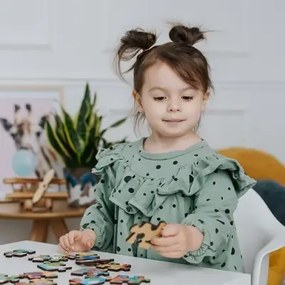Trefl - Puzzle - Dřevěné puzzle Treflíci: Seznamte se s rodinou / 24 d