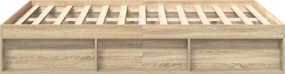 Rám postele dub sonoma 120 x 190 cm Small Double 3203896