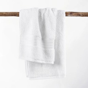 Goldea froté ručník / osuška kaya - bílý 70 x 140 cm
