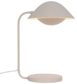 OnaDnes -20% Nordlux Béžová kovová stolní lampa Freya