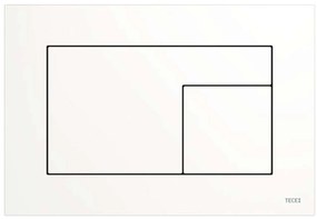 Tece TECEvelvet - Ovládání splachování, úprava proti otiskům prstů, bílá 9240735
