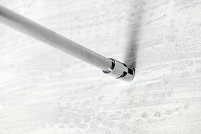 Sapho, WALK-IN stěna k instalaci na zeď se vzpěrou, jednodílná, 1100 mm, matné sklo