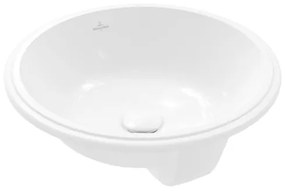 VILLEROY & BOCH Villeroy Boch Architectura - Umyvadlo pro vestavbu zespodu, 400x400x175 mm, bez přepadu, alpská bílá 5A754601