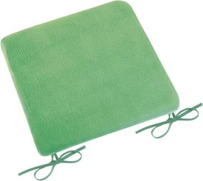 Bellatex Sedák hladký Korall micro 40x40 cm Zelená