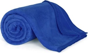 Bellatex Přikrývka Korall micro jednolůžko 150x200 cm Modrá