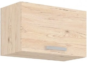 Digestořová skříňka BERIT - šířka 60 cm, dub bordeaux