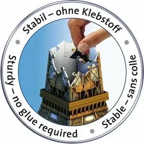 Ravensburger 3D Puzzle Eiffelova věž 216 dílů / 44 cm / od 12 let