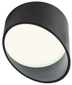 Redo 01-1630 stropní LED svítidlo Uto matně černé, 18W, 3000K, ø14cm