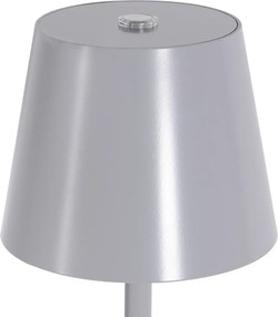 Toolight Toolight, dotyková LED noční stolní lampa 5W, 3 barvy světla, USB napájení, APP1369-T GREY, šedá, OSW-08631