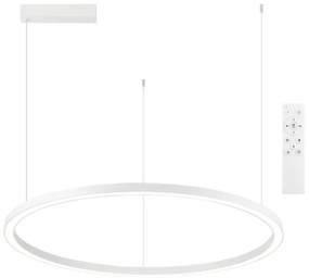 Brilagi - LED Stmívat. lustr na lanku PORTOFINO LED/60W/230V pr. 80 cm bílá +DO