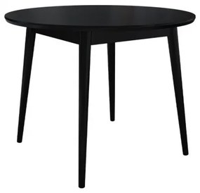 Kulatý stůl Vidariko FI 100, Barva: černá Mirjan24 5903211140235
