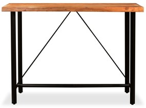 Barový stůl - masivní dřevo | 150x70x107 cm