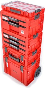 QBRICK SYSTEM PRO Cart 2.0 Red Ultra HD - Box na nářadí s kolečky