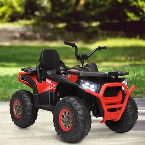 Costway 12 V elektrická dětská čtyřkolka se světlomety 4 kola dětské auto