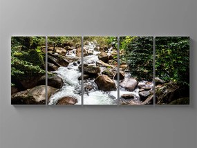 Liox Obraz divoká řeka Rozměr: 200 x 80 cm