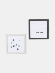 Sinsay - Tabule s vyměnitelnými písmeny - béžová