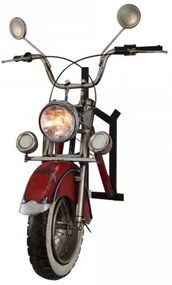 Nástěnná lucerna ve tvaru motocyklu pro závodní šampiony 106cm