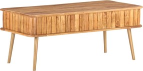 Konferenční stolek 100 x 50 x 40 cm masivní akáciové dřevo 289650