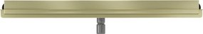 Mexen Flat Wall nástěnný lineární odtok 2v1 90 cm, zlatý kartáčovaný - 1A30090