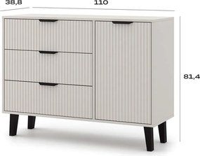 Komoda Borg Duo 1d3s kašmír