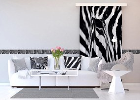 Samolepící bordura na zeď Zebra | 5 m x 13.8 cm | DWB8205