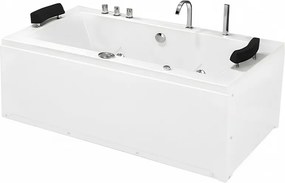 BPS-koupelny Hydromasážní vana HYD-RA640 180x90 bez ohřevu vody