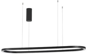 LED lustr Cuppe 120 černé