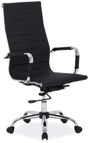Kancelářská židle - Q-040 Černá